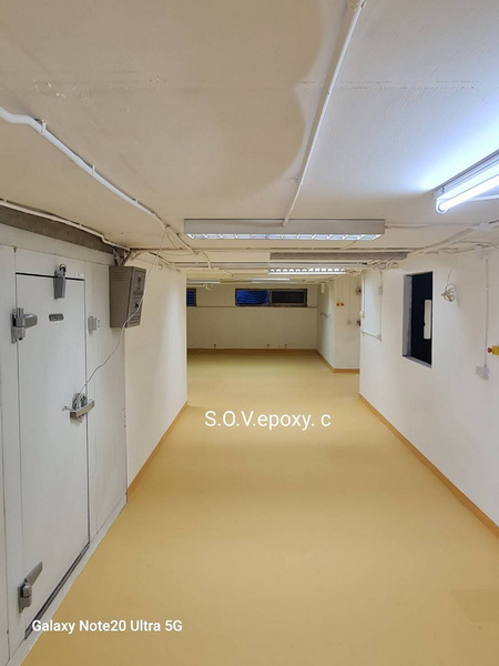 พื้น PU ความหนา 3 มิล - SOV Epoxy Floor ทำพื้นอีพ็อกซี่